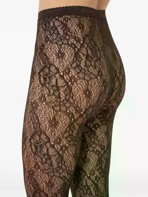 Wolford Floral Lace-mesh Tights