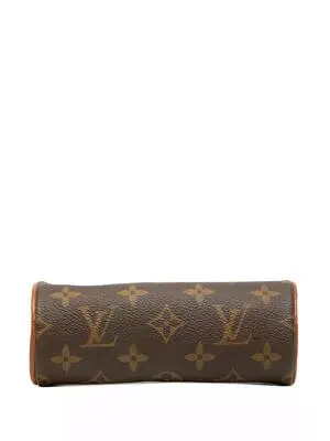 LOUIS VUITTON 1990-2010 Monogram Papillon Pochette Handbag - Brown