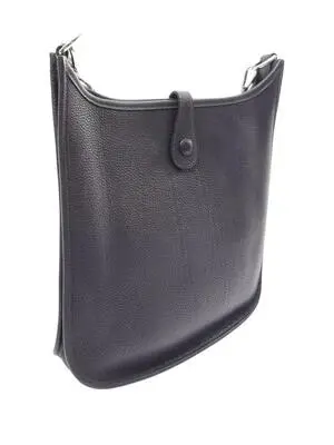 Hermès 2002 Togo Evelyne Pm Crossbody Bag - Blue