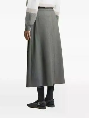 Peserico Pleated Midi Skirt