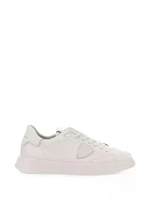Philippe Model Temple Low Leather Sneakers - White