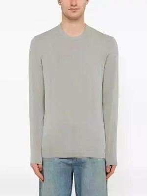 DRUMOHR Frosted Cotton Sweater - Grey