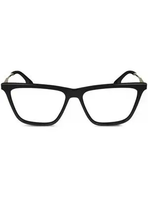 Victoria Beckham Rectangle-frame Glasses - Black