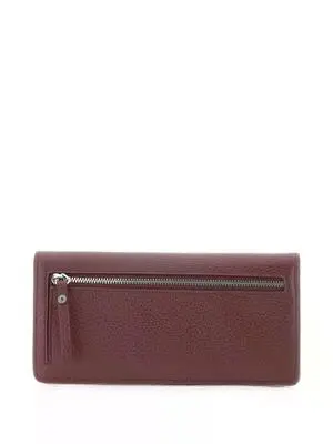 GIANNI CHIARINI Large Grain Logo-print Wallet