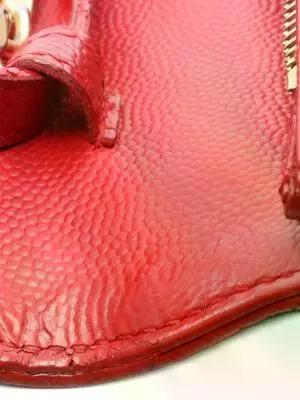 Saint Laurent 2000s Cassandra Chain-strap Shoulder Bag - Red