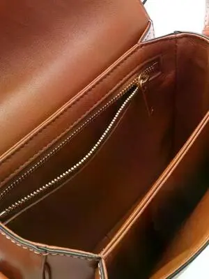 Celine Triomphe Shoulder Bag - Black