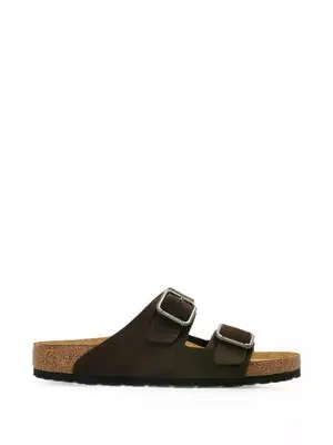 BIRKENSTOCK Arizona Buckle-fastening Sandals - Brown