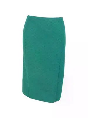 Diane Von Furstenberg Patterned Midi Skirt - Green