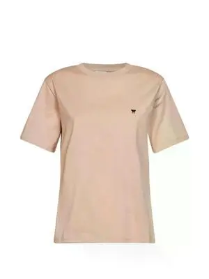 Max Mara Logo-embroidered Cotton T-shirt