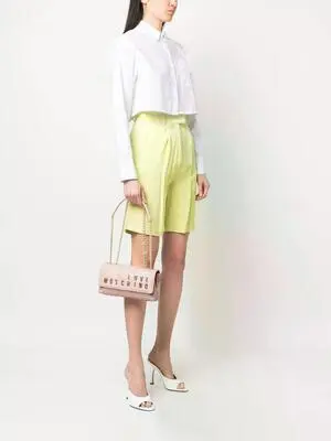 Moschino Logo-appliqué Cross-body Bag - Neutrals
