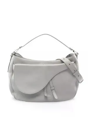Dior 2000s Saddle Shoulder Bag - Grey