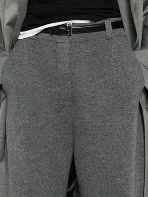 LISA YANG Wrenda Belt-loop Knitted Trousers