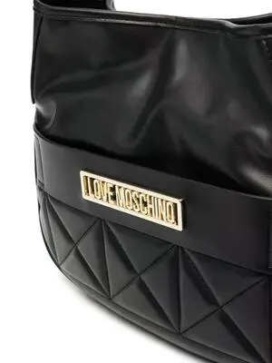 Moschino Logo-plaque Tote Bag