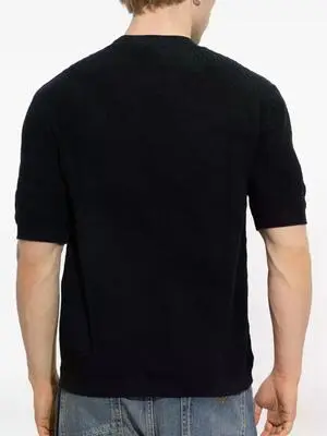 Emporio Armani Jacquard-knit Sweater