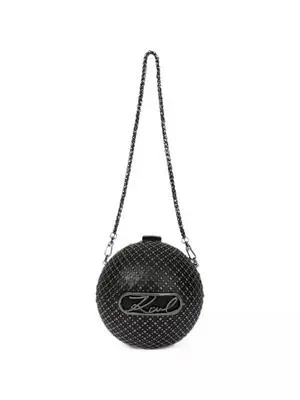Karl Lagerfeld Mini K/signature Curved Sphere Bag