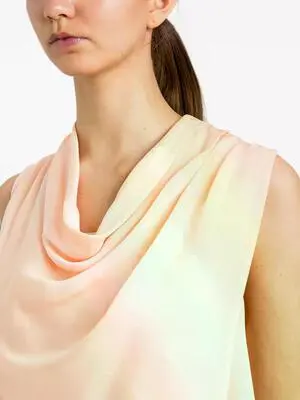 TWINSET Draped Sleeveless Blouse