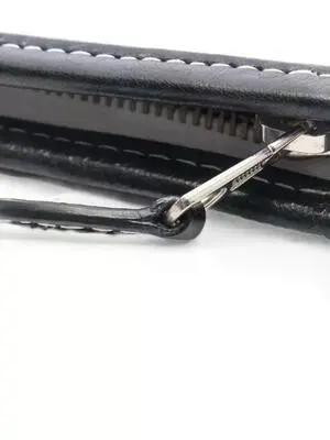 Balenciaga 2000s Bazar Striped Clutch Bag