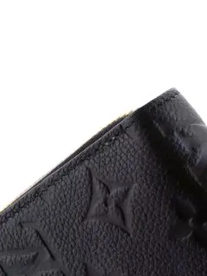 LOUIS VUITTON Zippy Wallet Monogram Empreinte Leather Small Wallets