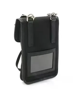 Prada Tessuto Saffiano Mini Shoulder Bag