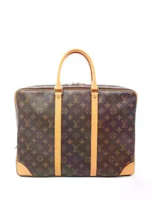 LOUIS VUITTON Monogram Document Voyage Briefcase