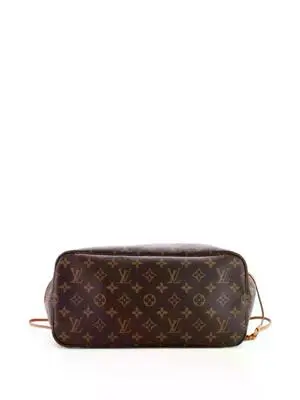 LOUIS VUITTON Monogram Canvas Tote Bag - Brown