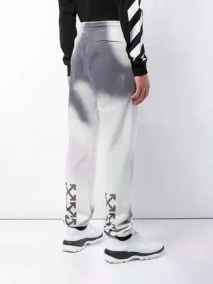 Off-White Tie Dye Track Pants - White