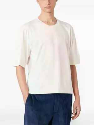 Officine Générale Crew-neck Short-sleeves T-shirt - Neutrals
