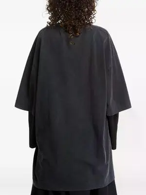 Off-White Graphic Print Mini T-shirt Dress