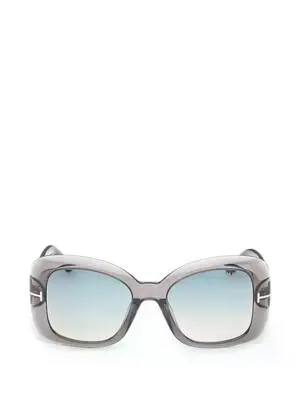 TOM FORD Oversized-frame Sunglasses - Grey