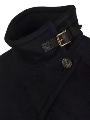 Max Mara Buckle-detail Cape