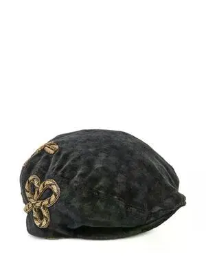Dolce & Gabbana Embellished Velvet Cap