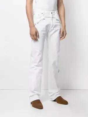 Off-White Western-style Flared Jeans