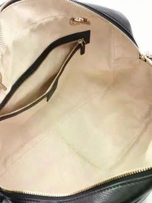 Gucci 2010s Soho Interlocking G Shoulder Bag - Black