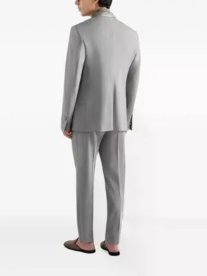Dolce & Gabbana Sicilia Light Single-breasted Micro-rib Tuxedo Jacket
