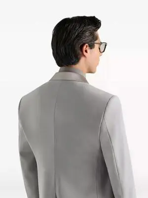 Dolce & Gabbana Sicilia Light Single-breasted Micro-rib Tuxedo Jacket
