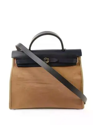 Hermès Pm Herbag Tote Bag - Brown