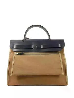 Hermès Pm Herbag Tote Bag - Brown