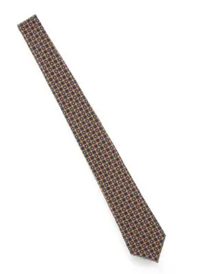 Kiton Micro Geometric Tie