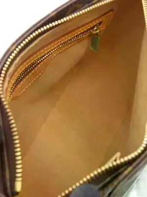 LOUIS VUITTON 2002 Mm Looping Monogram Tote Bag - Brown