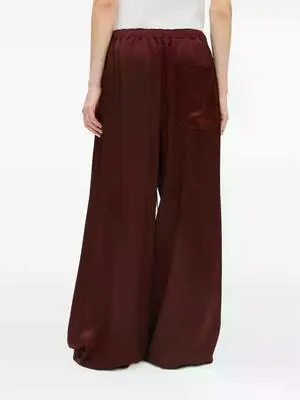 ANN DEMEULEMEESTER Nevi Satin Drawstring Trousers