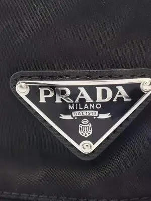 Prada 2010s Logo-plaque Bucket Hat