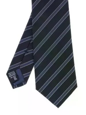 Emporio Armani Diagonal-stripe Pointed Tie