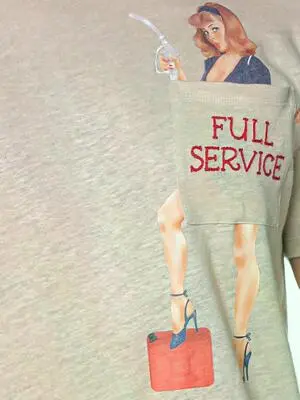 MC2 SAINT BARTH Ecstasea Graphic-print Chest-pocket T-shirt