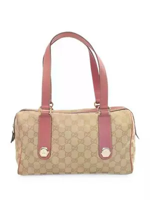 Gucci 2000s Mini Gg Canvas Tote Bag - Neutrals