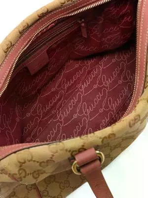 Gucci 2000s Mini Gg Canvas Tote Bag