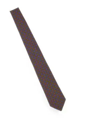 Kiton Floral-pattern Seven-fold Tie