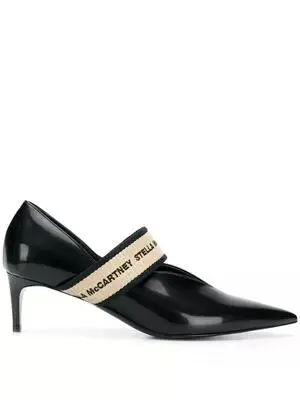 Stella McCartney Strap Detail Pumps - Black
