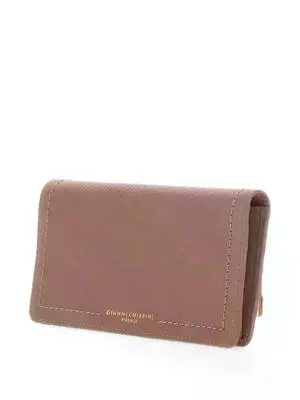 GIANNI CHIARINI Bubble Grain Leather Wallet