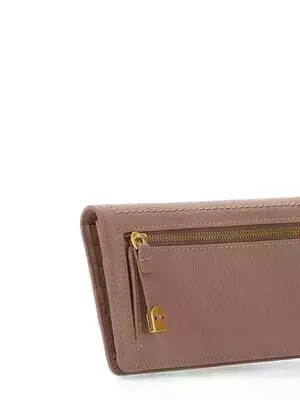 GIANNI CHIARINI Bubble Grain Leather Wallet