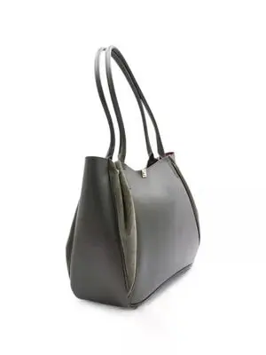 COCCINELLE Pansy Leather Suede-panel Tote Bag